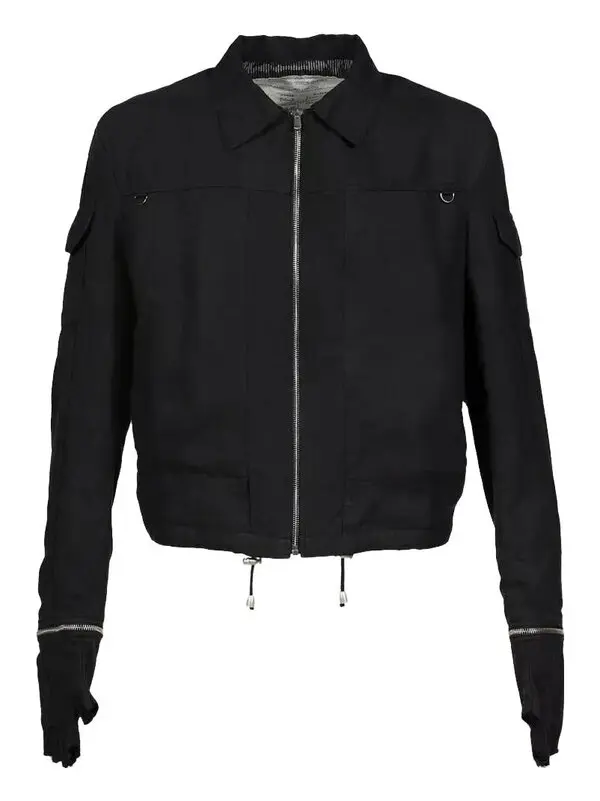 UNDER THE SIGN Wasteland Gloved Tactical Jacket - Black