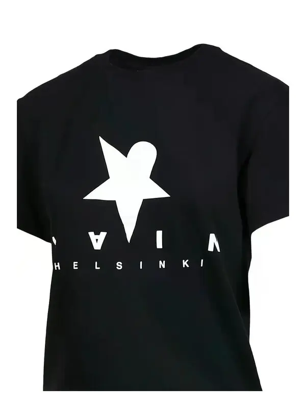 VAIN Helsinki Graphic-print T-shirt - Black