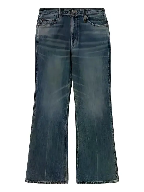 WOOYOUNGMI Belt-loop Pocket Jeans - Blue