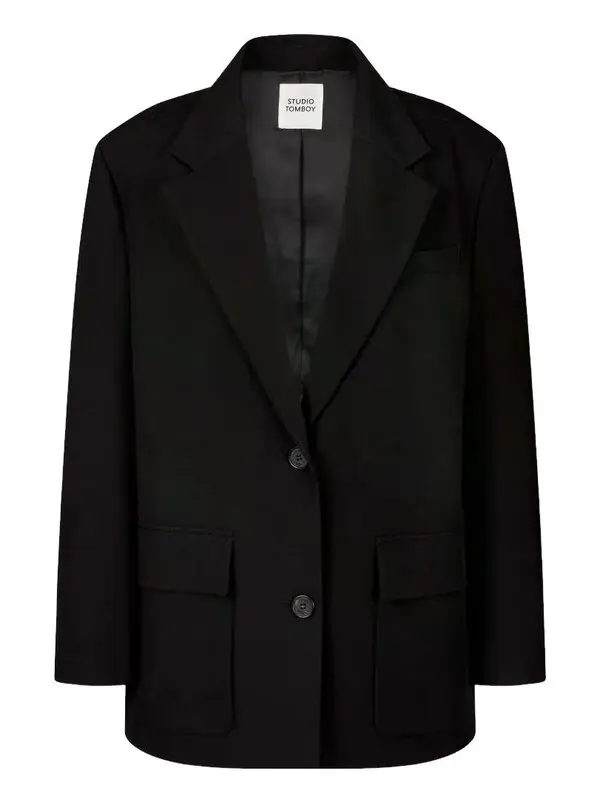 STUDIO TOMBOY Single-breasted Blazer - Black