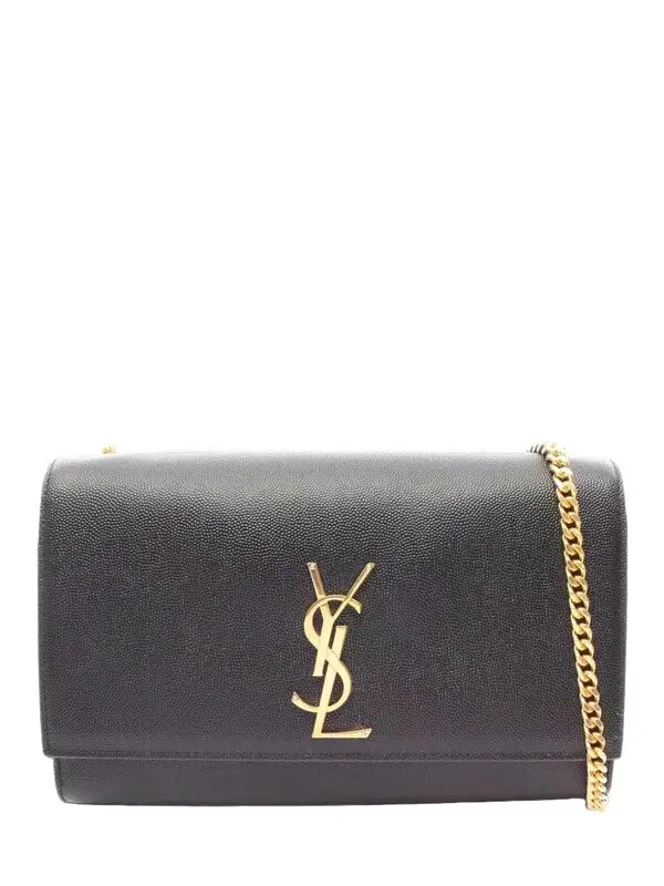 Saint Laurent Kate Chain Shoulder Bag - Black