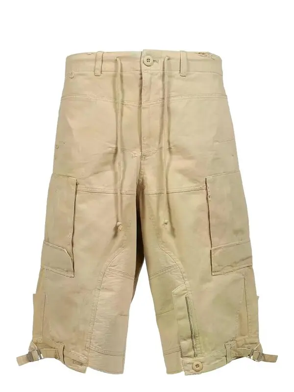 PROTOCOL INDEX Distressed Cargo Pants - Neutrals