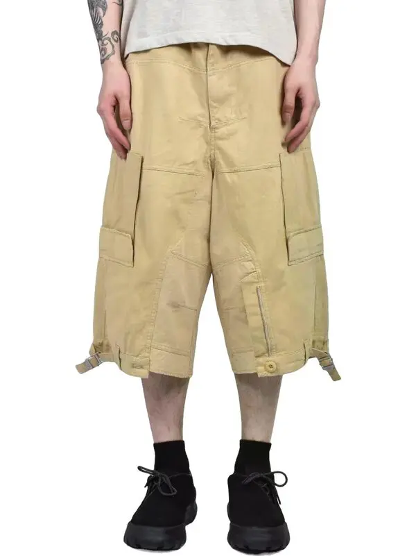 PROTOCOL INDEX Distressed Cargo Pants - Neutrals