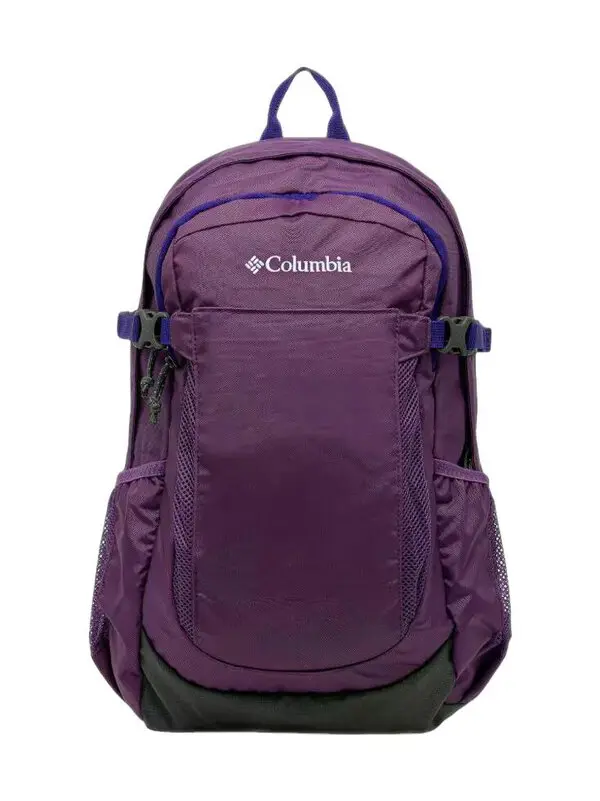 Columbia Castle Crest Logo-print Panelled Backpack - Purple