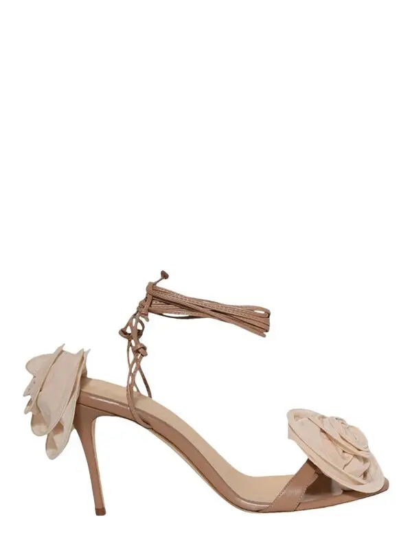 Magda Butrym Flower Shoe - Cream