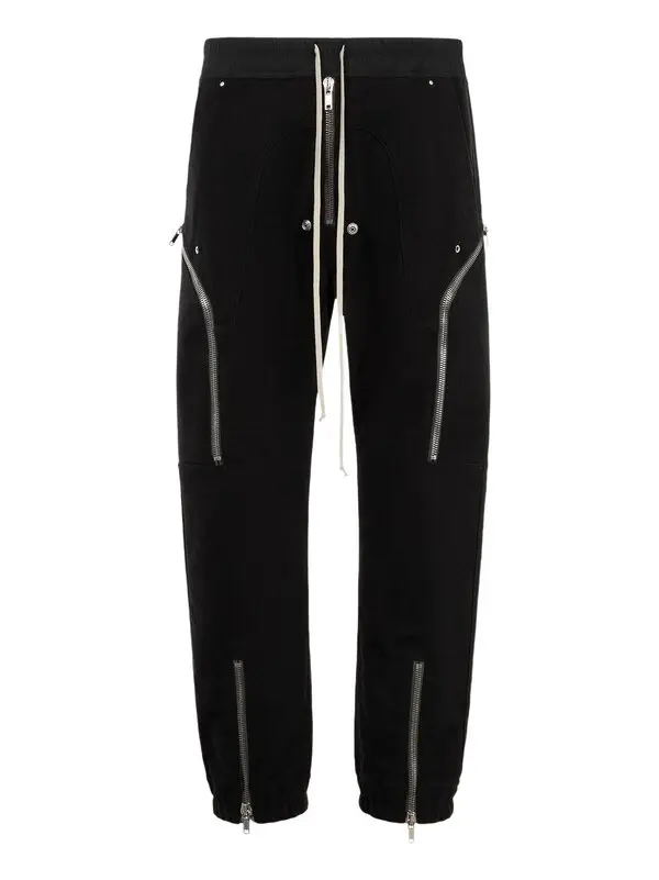 Rick Owens Heizer Cargo Trousers - Black