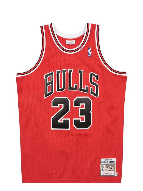 Mitchell & Ness Michael Jordan Chicago Bulls 1997-98 Authentic Jersey - Red