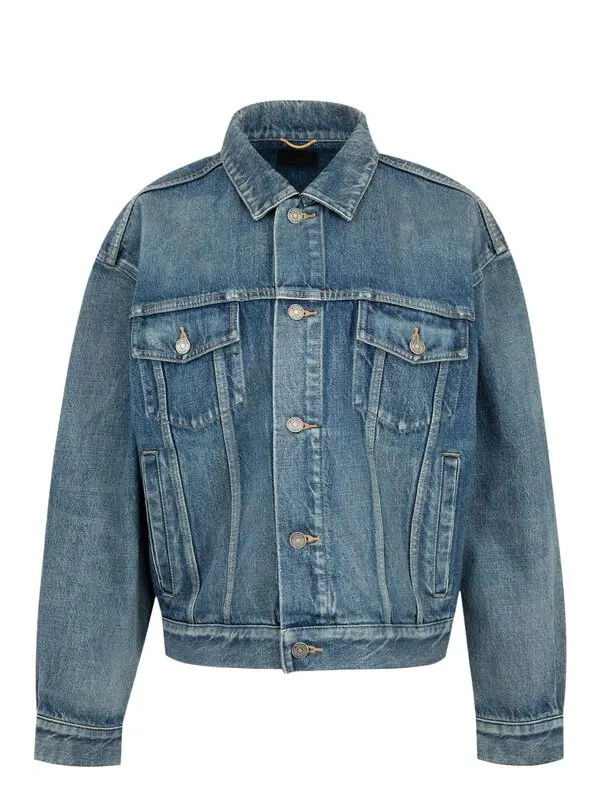Saint Laurent 70s Trucker Jacket San Francisco - Blue
