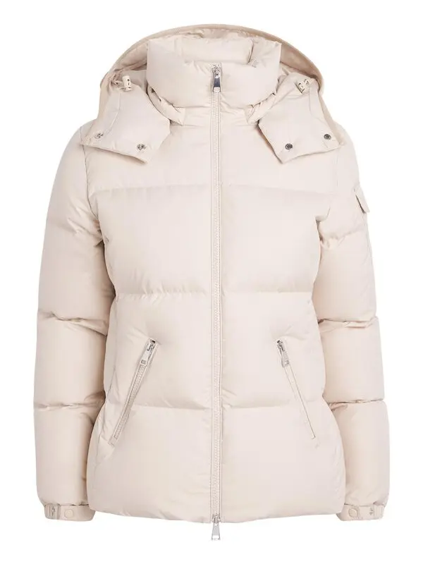 Moncler Down Quilted Fourmines Jacket - Beige