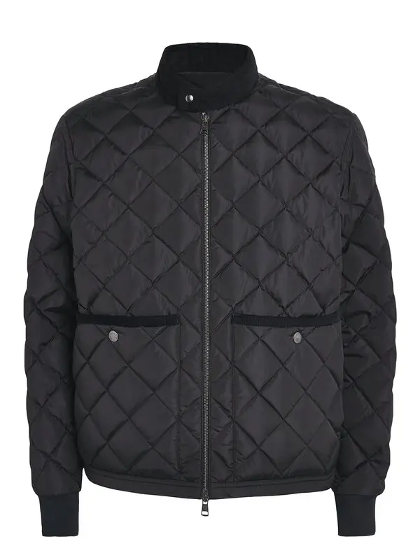 Moncler Eclal Down Bomber Jacket - Black