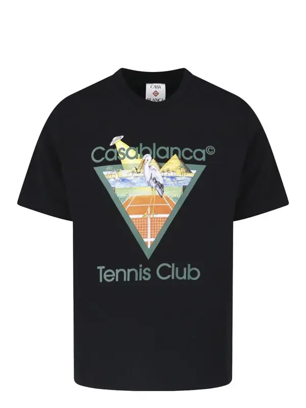 Casablanca Jersey T-shirt For - Black