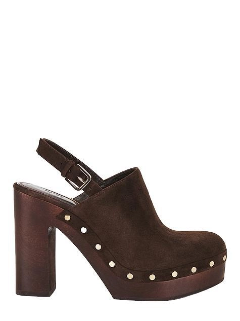 Paige Marcela Clog Pump - Chocolate