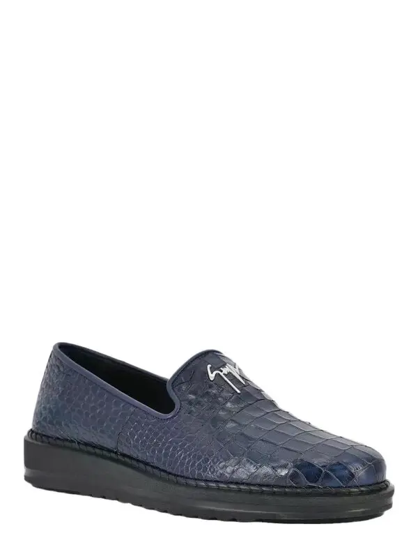 GIUSEPPE ZANOTTI Deann Loafers - Blue