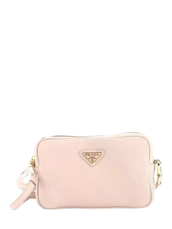 Prada Vitello Soft Mini Camera Bag - Pink
