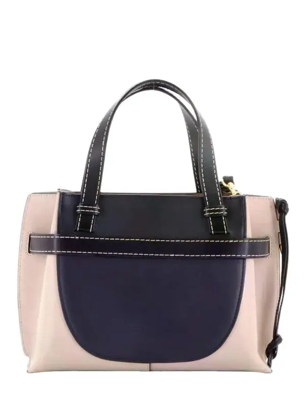 Loewe Leather Satchel - Black
