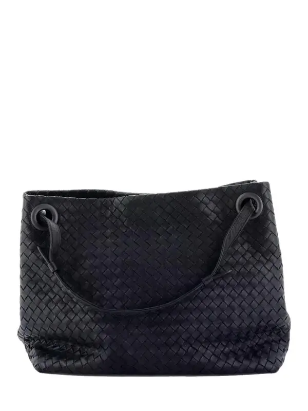 Bottega Veneta Intrecciato Nappa Tote Bag - Black