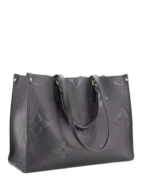 LOUIS VUITTON Onthego Monogram Empreinte Giant Mm Tote Bag - Black