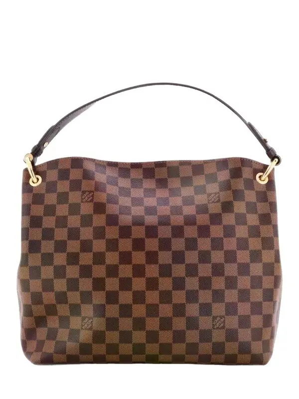 LOUIS VUITTON Graceful Damier Pm Hobo Bag - Brown