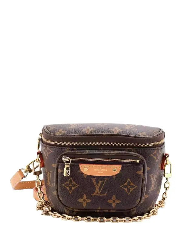 LOUIS VUITTON Monogram Canvas Mini Bum Bag Belt Bag - Brown