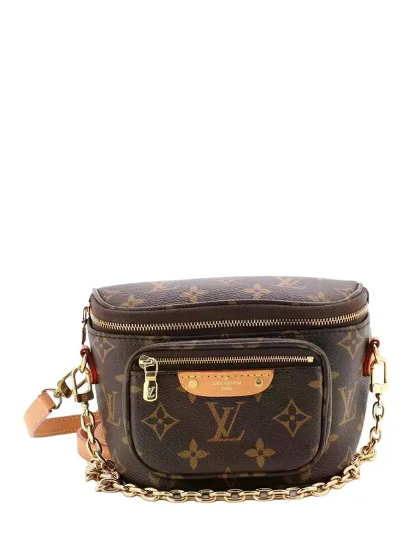 LOUIS VUITTON Monogram Belt Bag - Brown