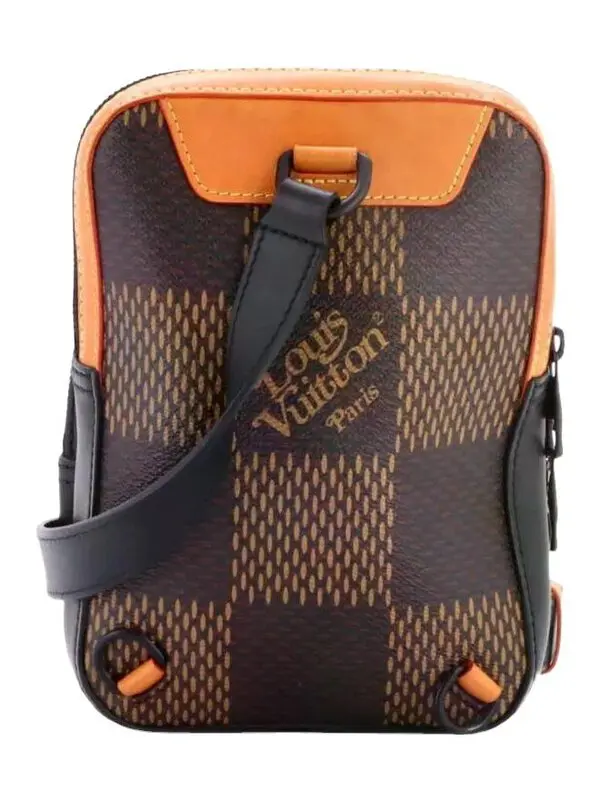 LOUIS VUITTON Nigo Amazone Sling Bag Limited Edition Giant Damier And Monogram Canvas Cross Body Bag - Brown