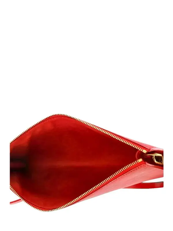 LOUIS VUITTON Pochette Accessoires Epi Leather Clutch Bag - Red