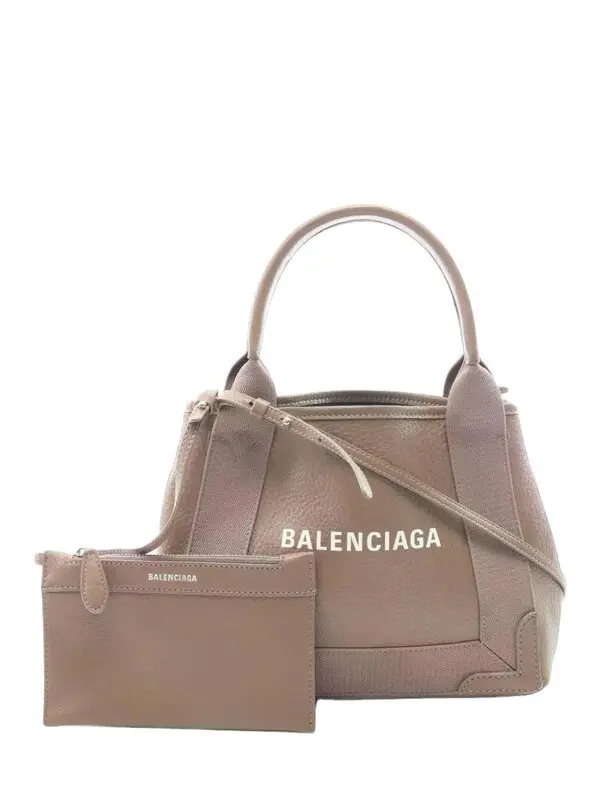 Balenciaga Cabas Shoulder Bag - Brown