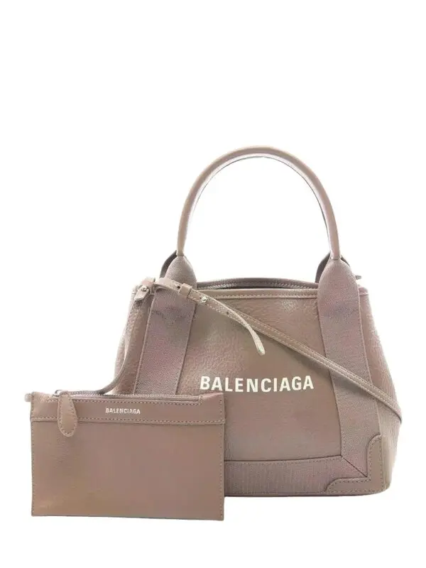 Balenciaga Cabas Shoulder Bag - Brown