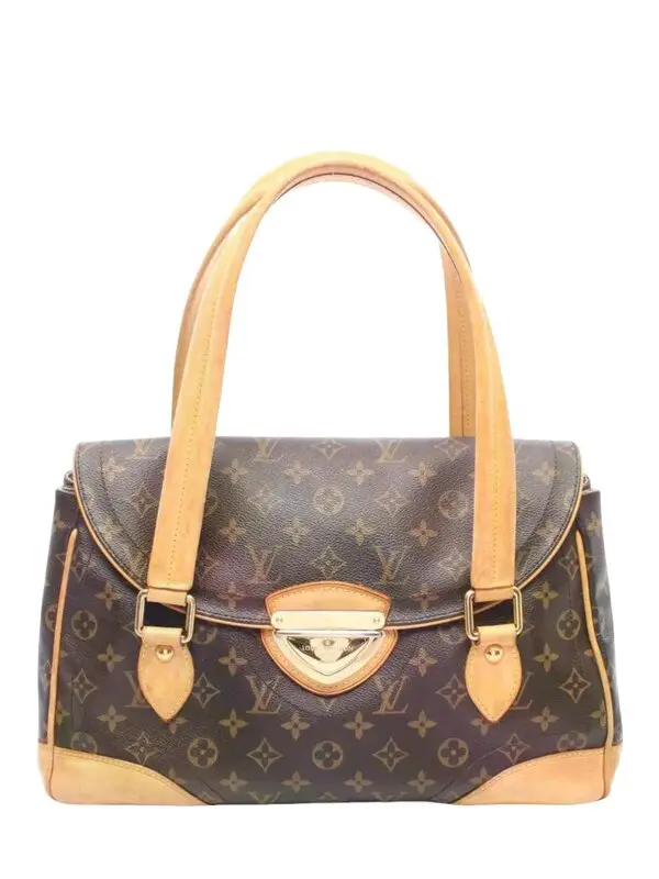 LOUIS VUITTON Monogram Beverly Gm Shoulder Bag - Brown