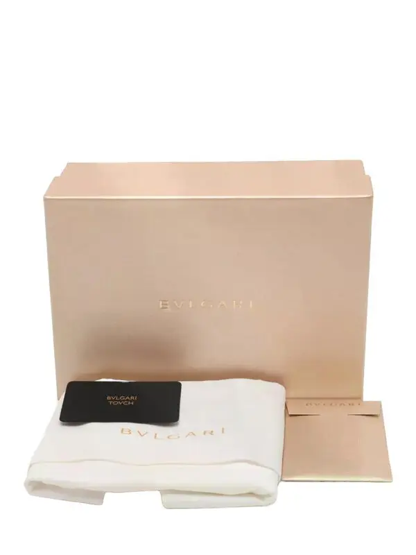 BVLGARI Leather Serpenti Forever Phone Crossbody Bag - Black