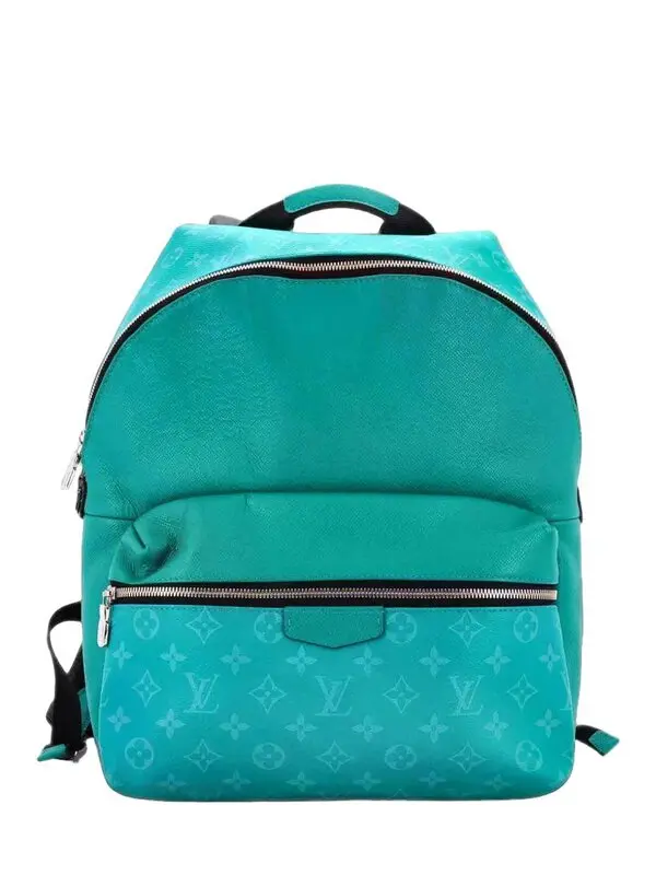 LOUIS VUITTON Discovery Monogram Taigarama Pm Backpack - Blue