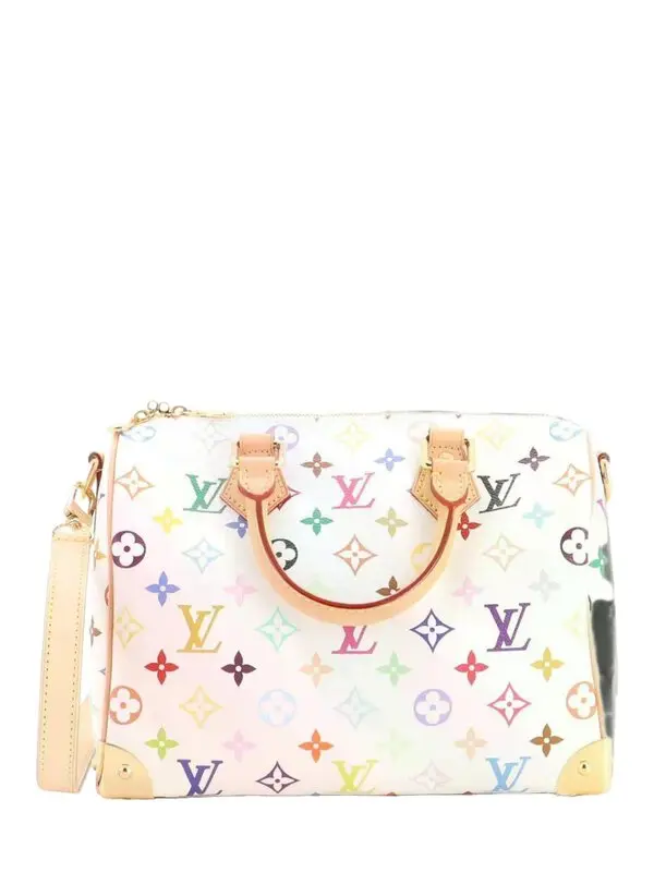 LOUIS VUITTON Monogram Speedy Soft Bandouliere 25 Satchel - Multicolour
