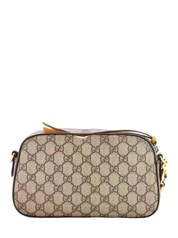 Gucci Neo Vintage Camera Messenger Bag Gg Coated Canvas Crossbody Bag - Brown