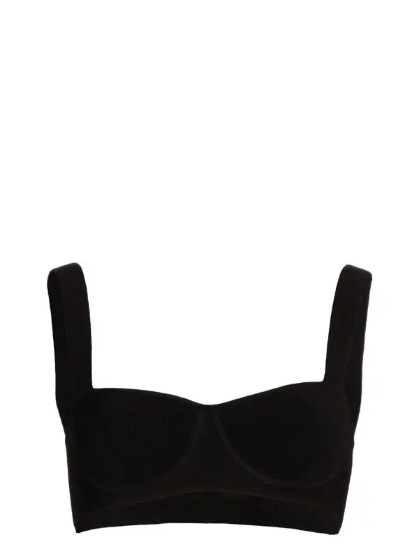 Galvan Nyx Knit Bralette - No
