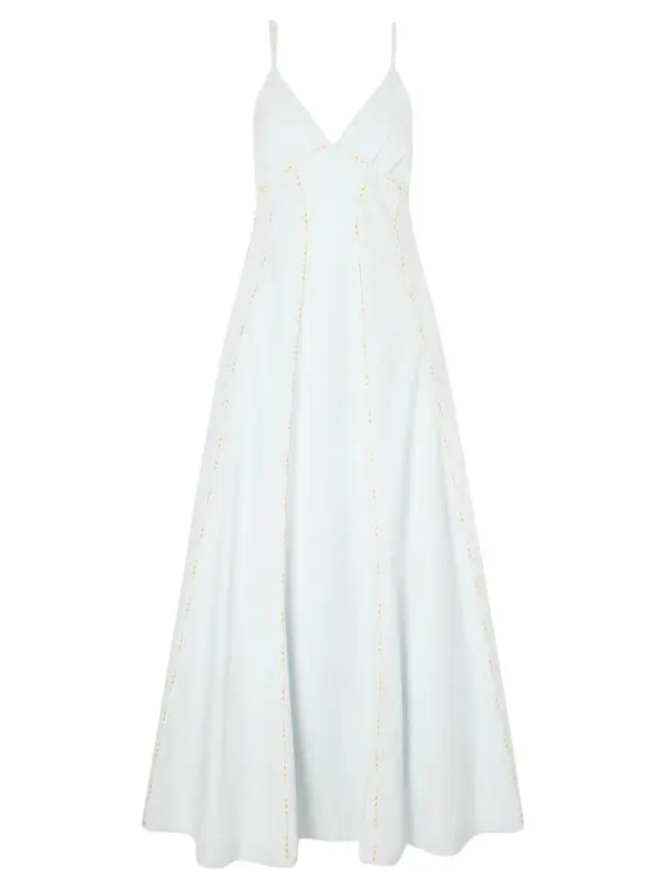 Rosie Assoulin Cami Cotton Maxi Dress - No