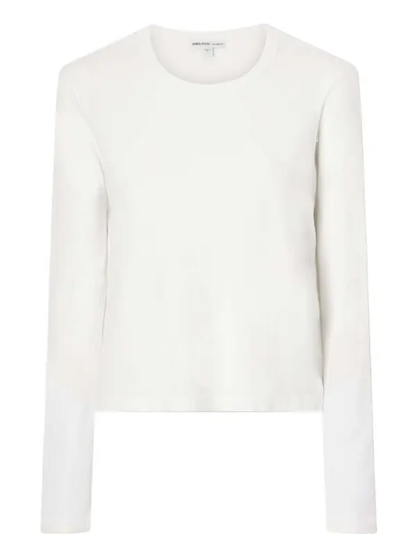 JAMES PERSE Cotton-jersey T-shirt - White