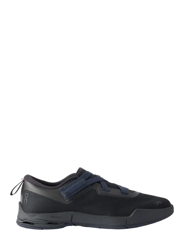 On Zendaya Cloudnova Moon Rubber-trimmed Mesh Sneakers - Black