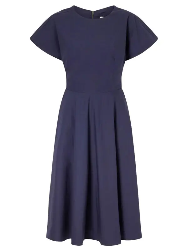 Rosie Assoulin Pleated Cotton-taffeta Midi Dress - No