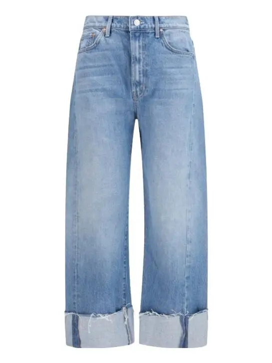 MOTHER High-rise Wide-leg Jeans - No