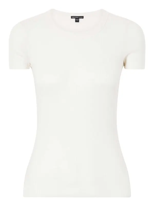 JAMES PERSE Ribbed-knit T-shirt - No