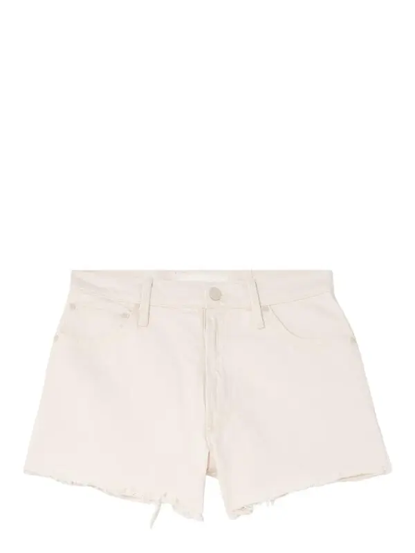 MOTHER Frayed Denim Shorts - No