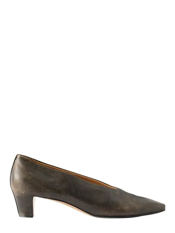 Calvin Klein Leather Pumps - Black
