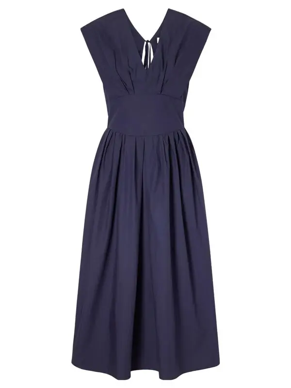 Rosie Assoulin Gathered Cotton-taffeta Midi Dress - No