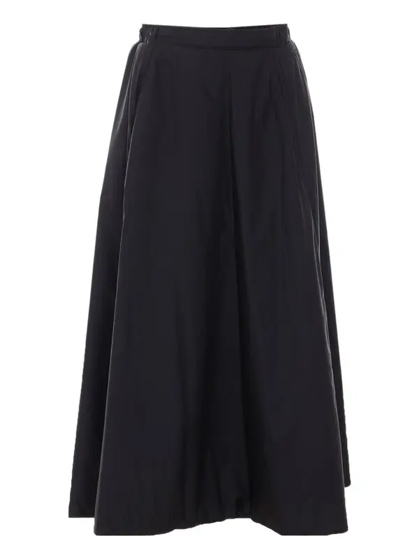 Add Cocoon Wide Skirt - Black