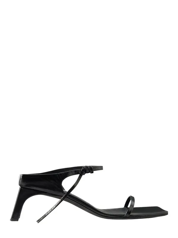 Calvin Klein Tilda Leather Sandals - Black