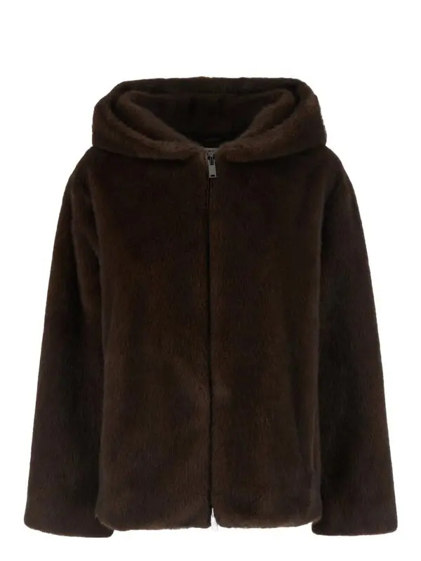 P.a.r.o.s.h Hooded Jacket - Brown