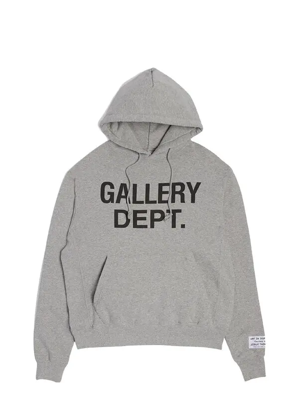 GALLERY DEPT. Letter Print Sweatshirt - Grey