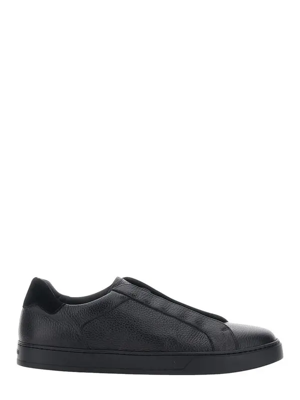DOUCAL'S Spencer Slip-on Sneakers - Black