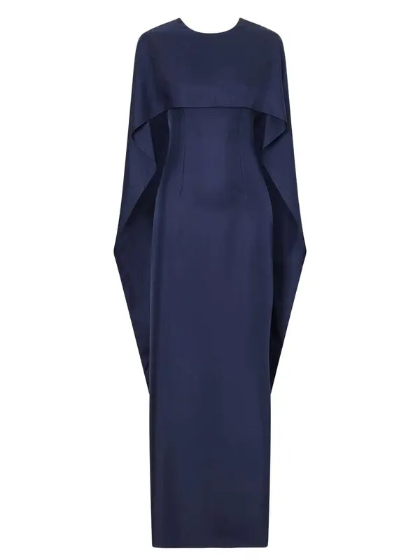 EMILIA WICKSTEAD Alphonse Silk Gown - Blue
