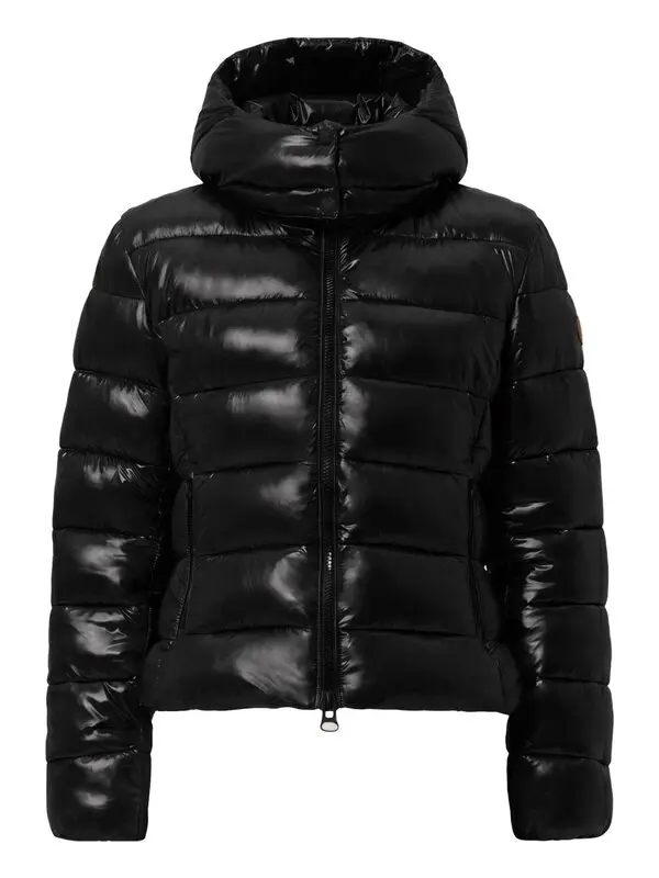 SAVE THE DUCK Cosmary Hooded Down Jacket - Black